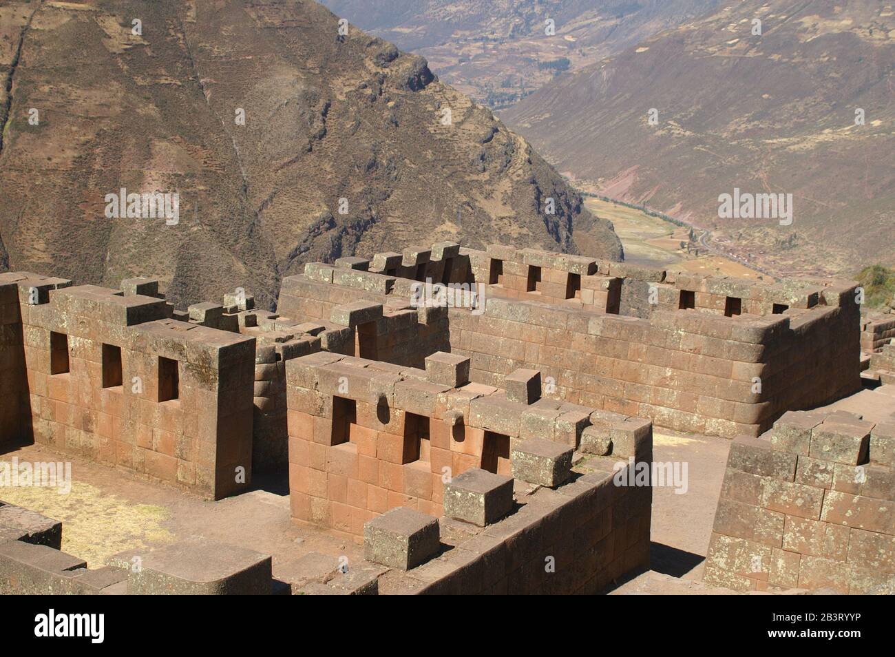 Inca indean ruins - cultural heritage of South America - tourism ...