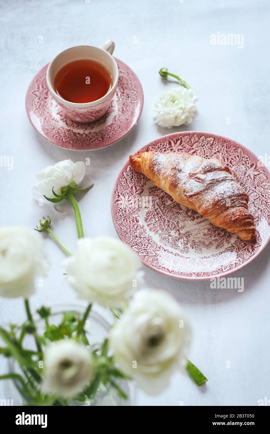 Croissant flower hi-res stock photography and images - Alamy
