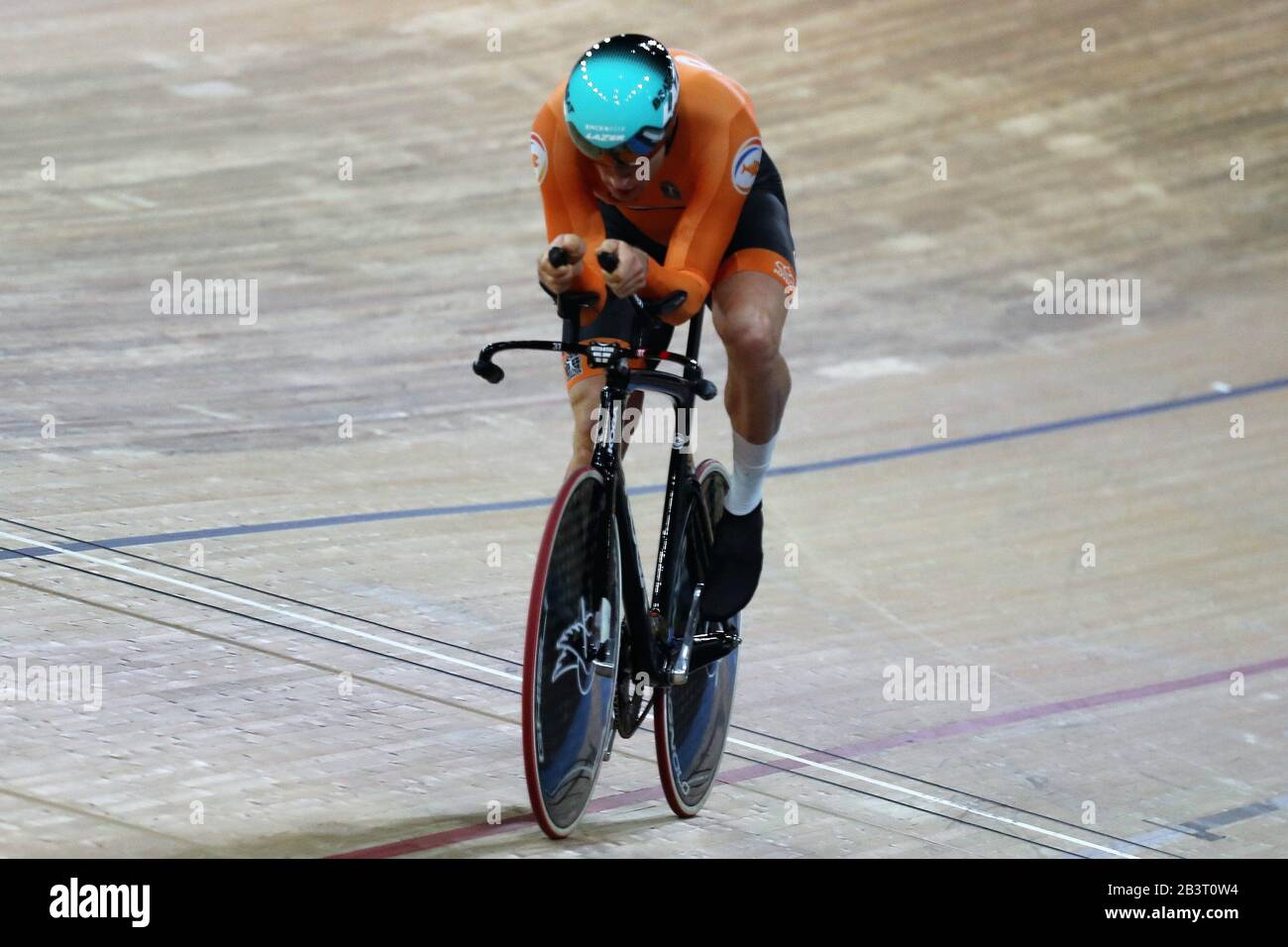Theo Bos of Nederlandt Men's 1Km Time Trial - Final during the 2020 UCI ...