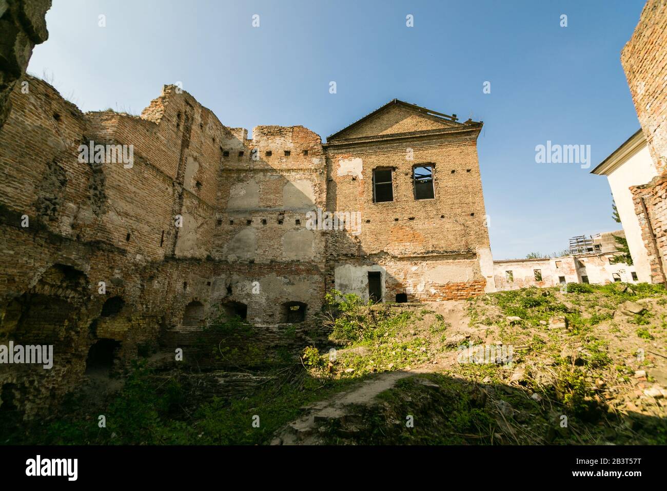 Ruins of old Klevan castle built in 15th century Prince Michael ...