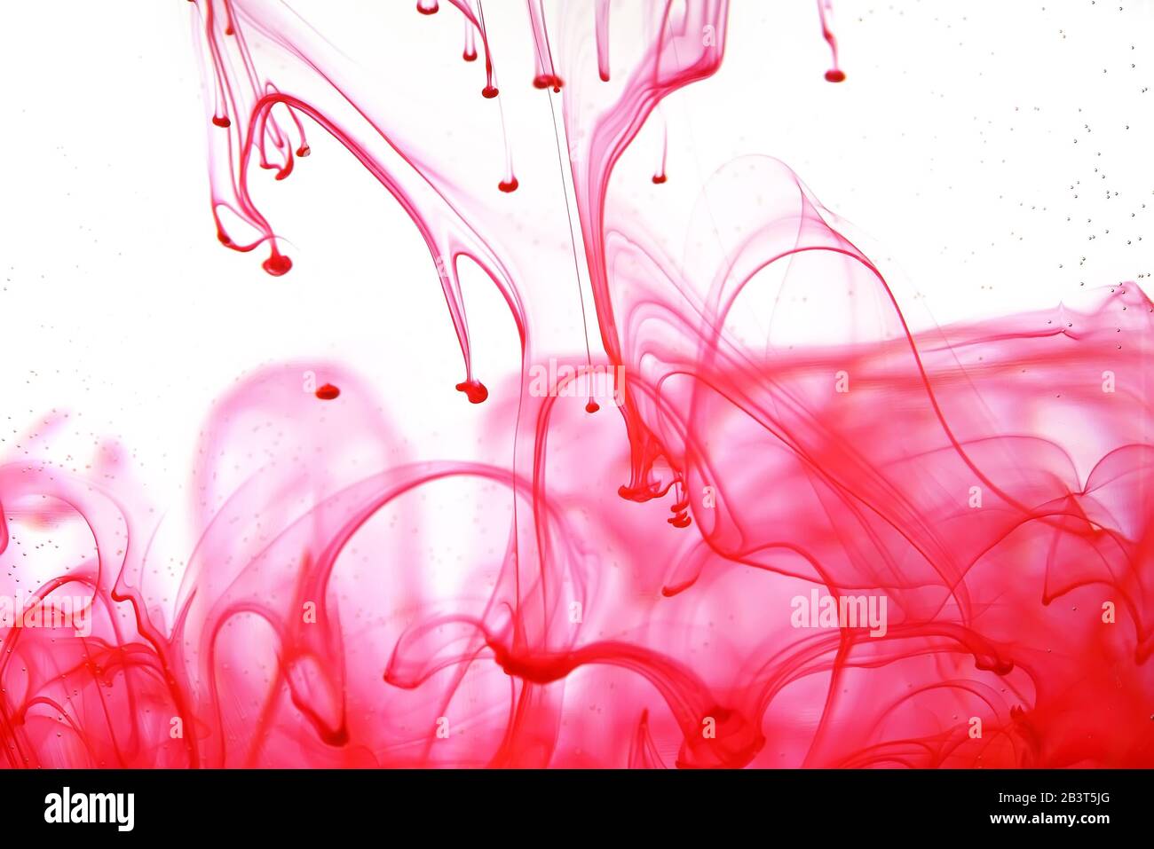 acrylic ink in water abstract texture Stock Photo - Alamy