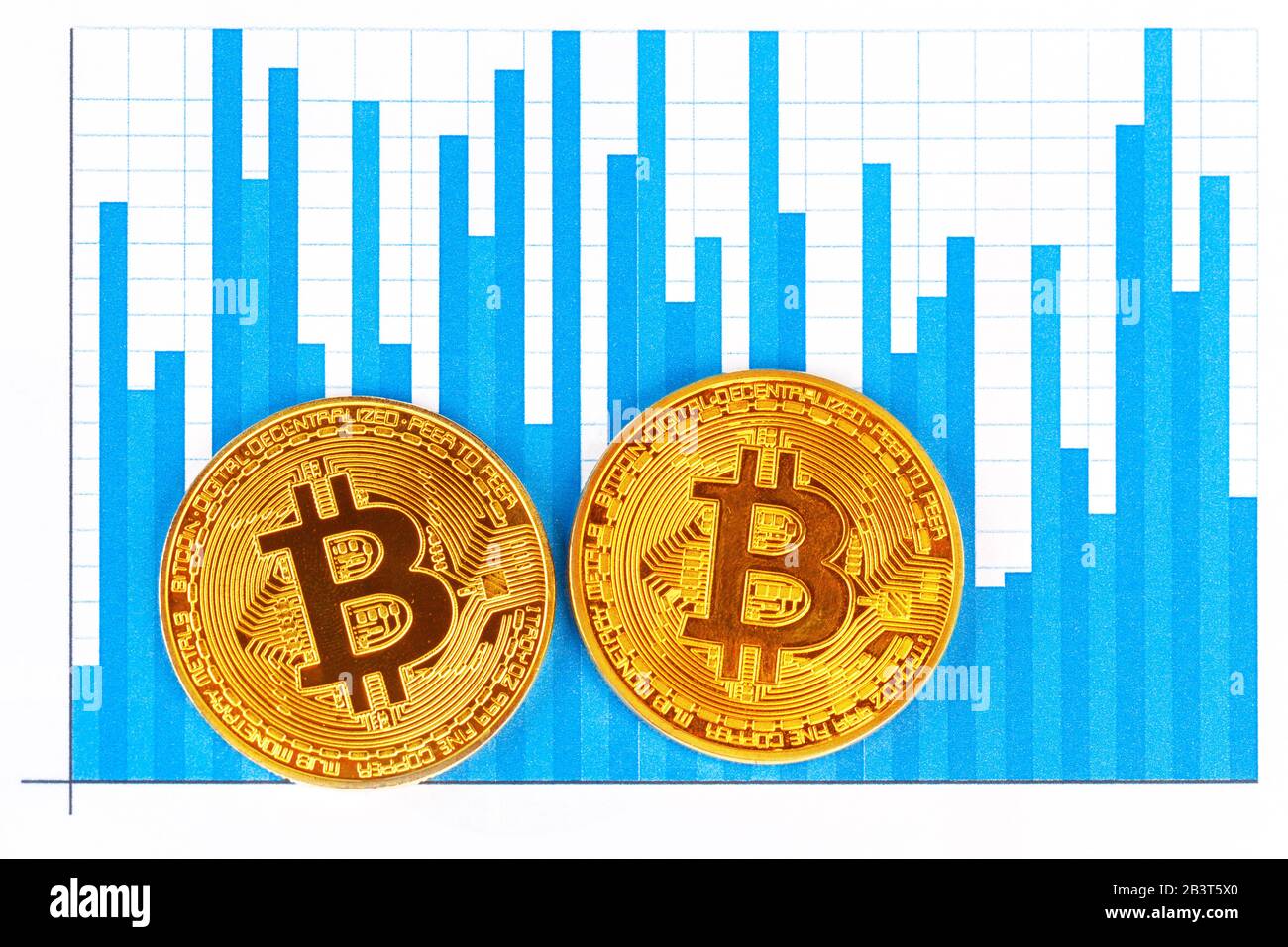 Bitcoin chart financial money Cut Out Stock Images & Pictures - Alamy