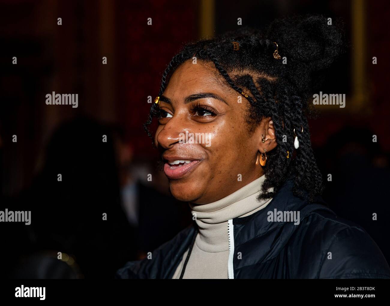 Paralympian Kadeena Cox during the This Girl Can Parliamentary ...