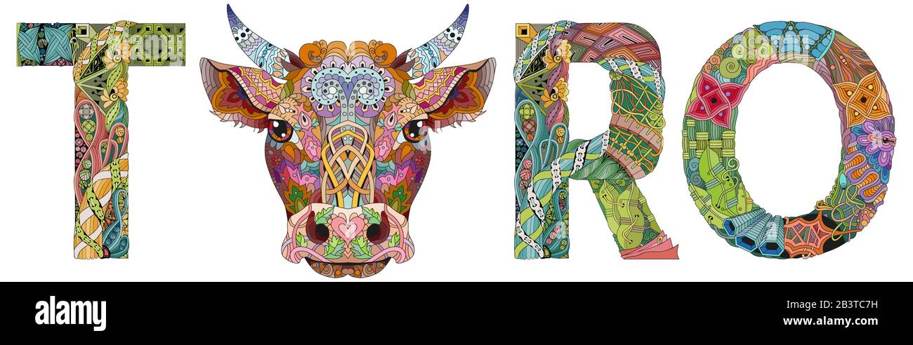 Spanish bull Stock Vector Images - Alamy