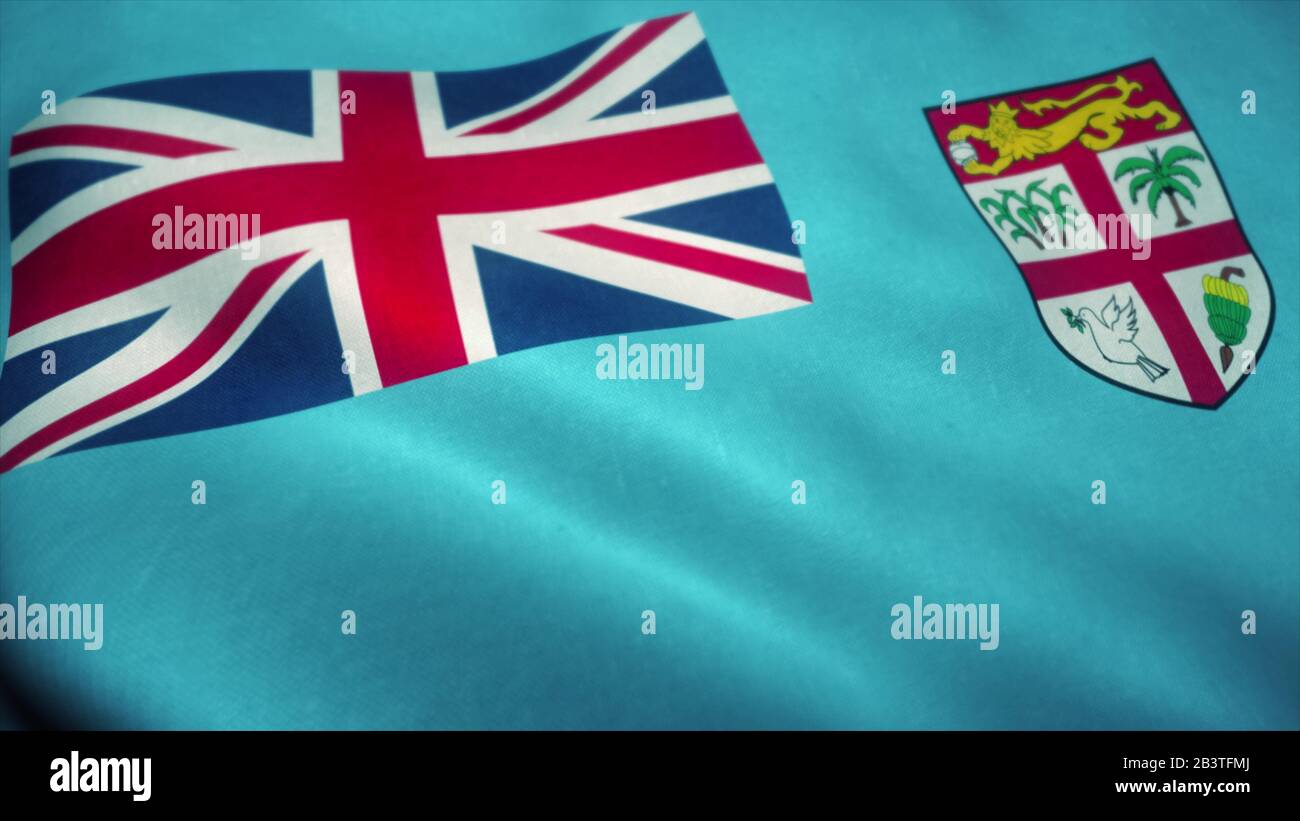 Seamless loop animation fiji flag hi-res stock photography and images ...