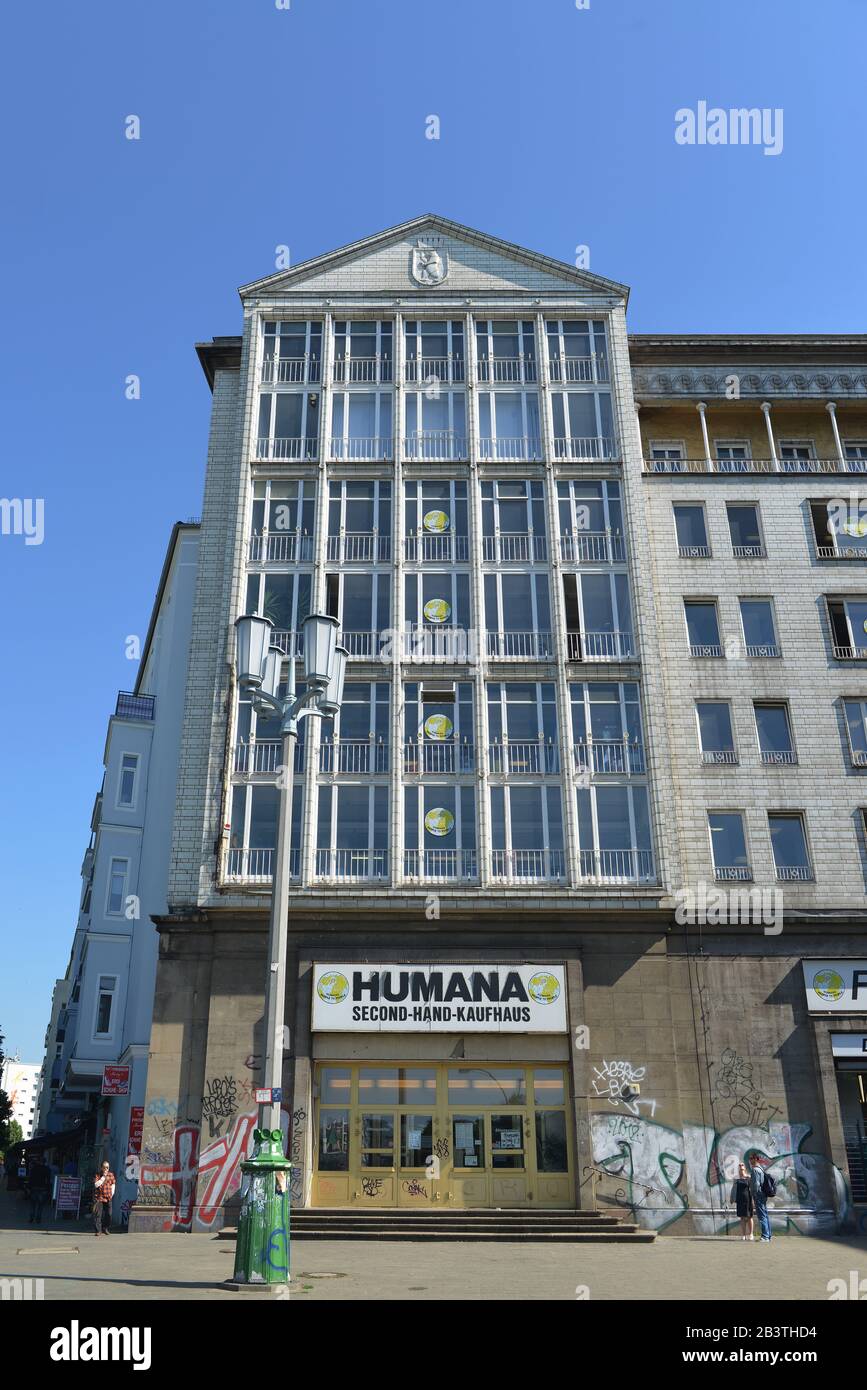 Humana, Frankfurter Tor, Friedrichshain, Berlin Deutschland Stock Photo ...