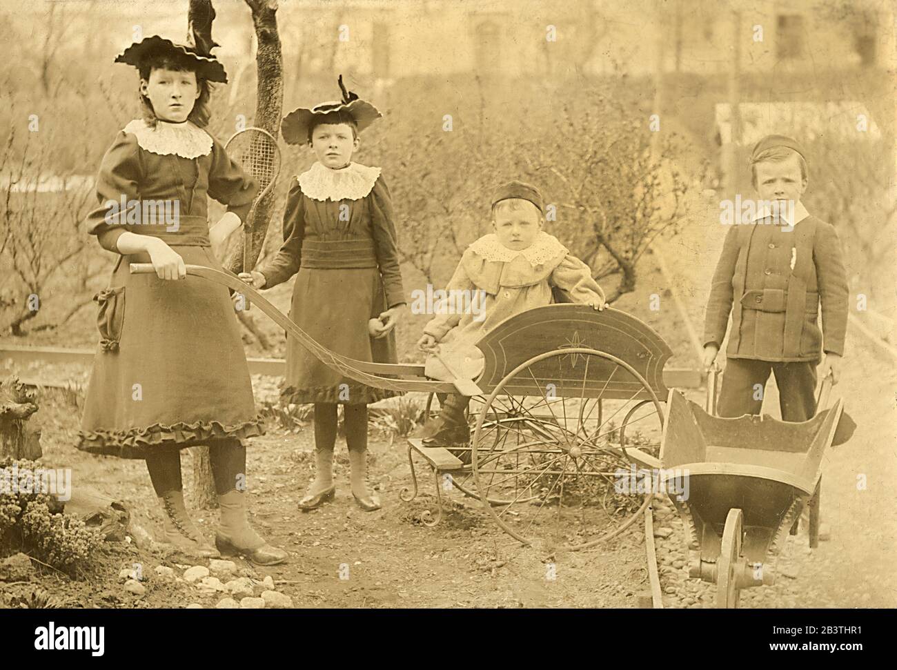 Victorian Children Portrait High Resolution Stock Photography and ...