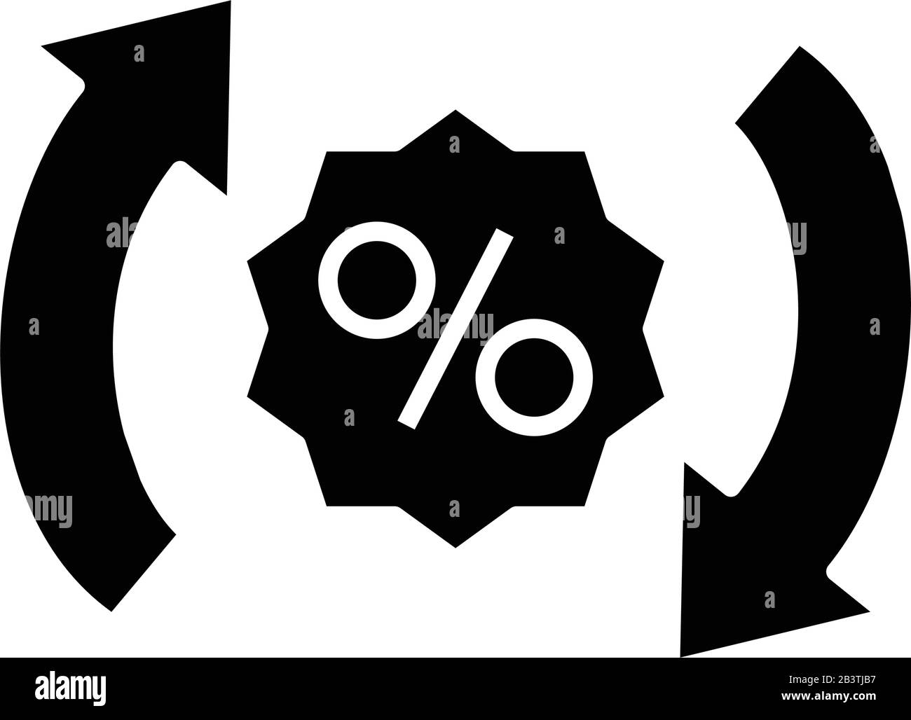 Sales season black icon, concept illustration, vector flat symbol ...