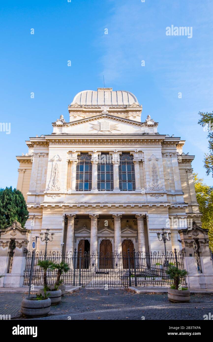 The Synagogue Tempio Maggiore Di Roma High Resolution Stock Photography ...