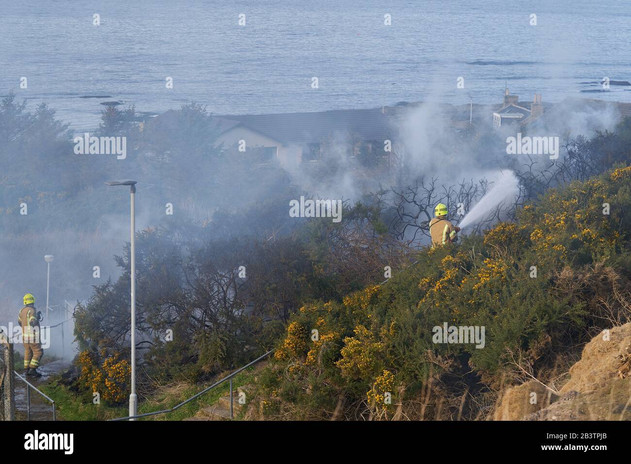 Buckpool Golf Club, Barhill Road, Buckie, Moray, UK. 5th Mar, 2020. UK ...