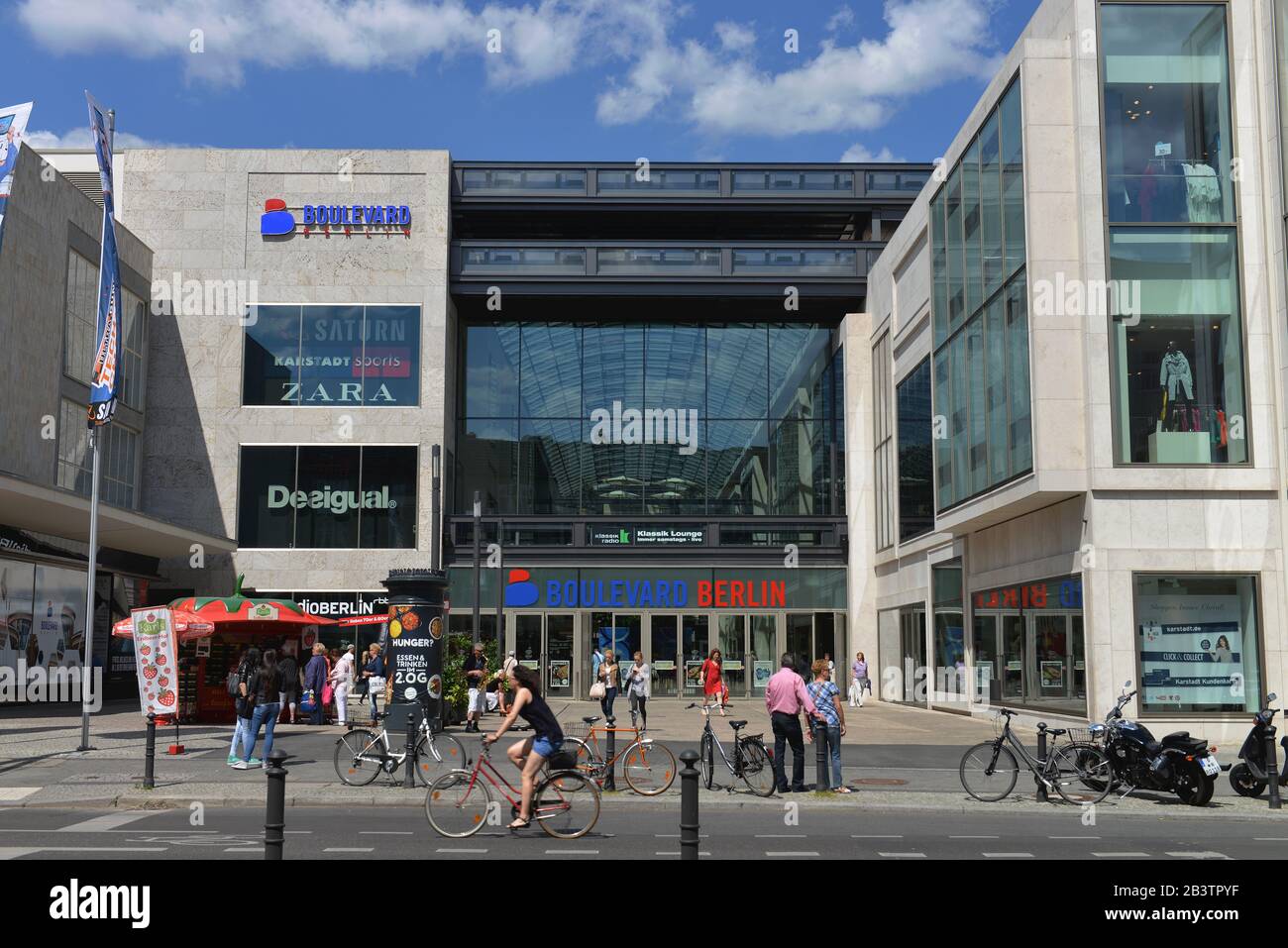 Boulevard Berlin, Schlossstrasse, Steglitz, Berlin, Deutschland Stock ...