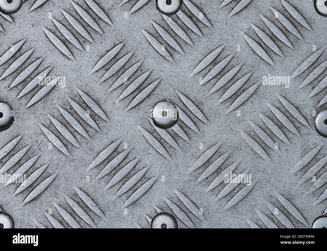 Seamless Steel Plate Texture