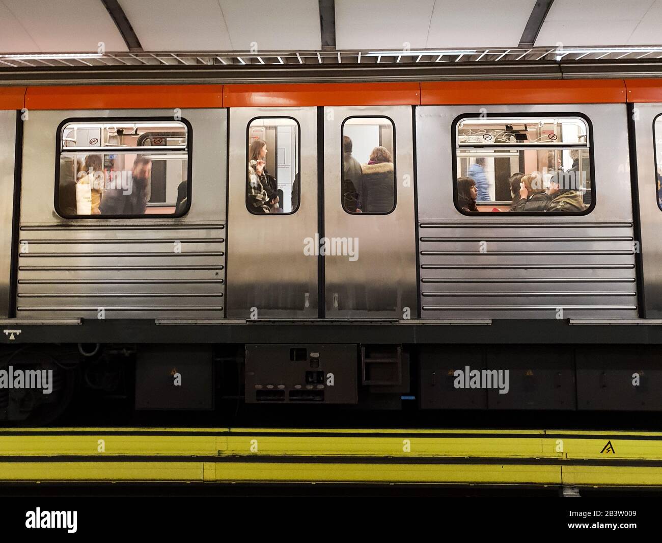 Athens metro hi-res stock photography and images - Alamy
