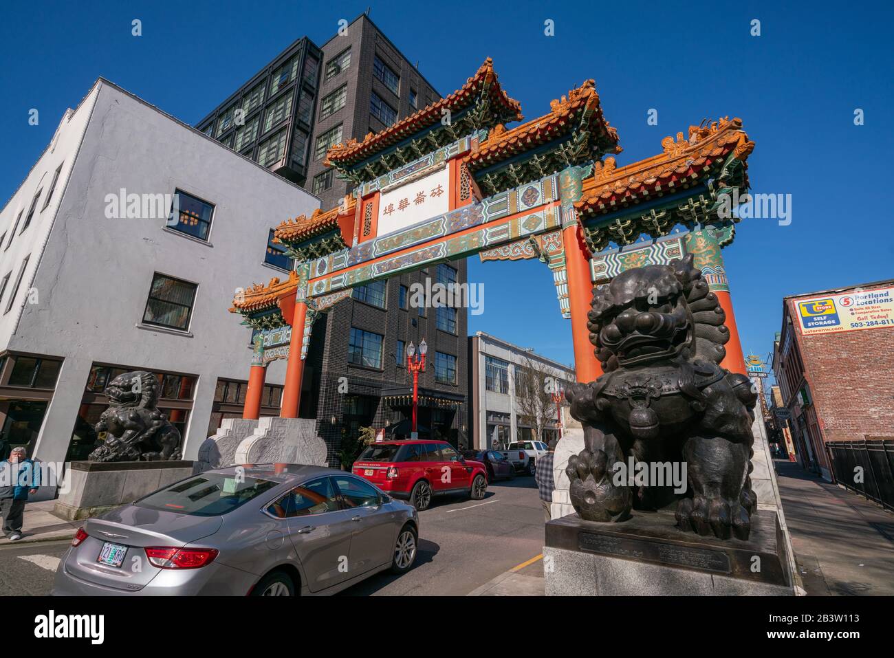 Chinatown in Portland, Oregon Stock Photo - Alamy