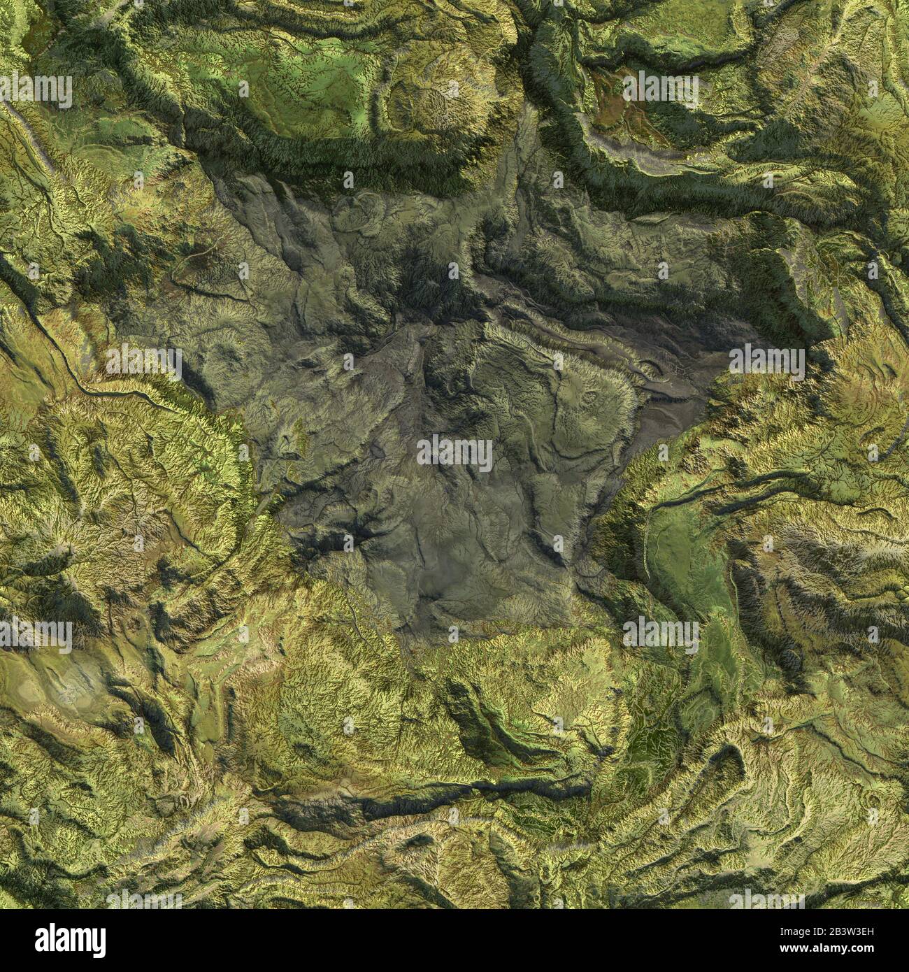 Mountains seamless texture Aerial view from air plane. 3d illustration background Stock Photo ...