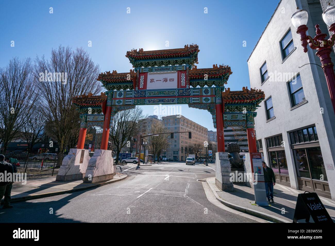 Chinatown in Portland, Oregon Stock Photo - Alamy
