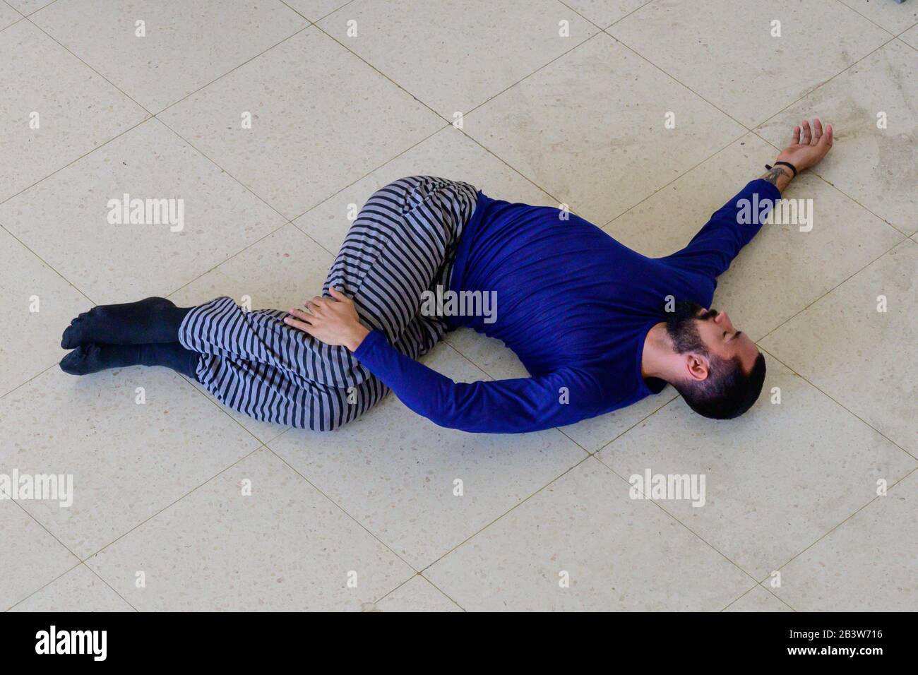 Dancer Laying Down