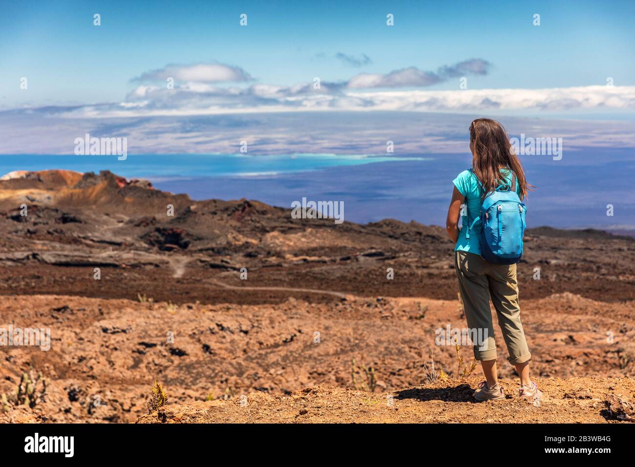 Isabela island galapagos volcano hi-res stock photography and images ...