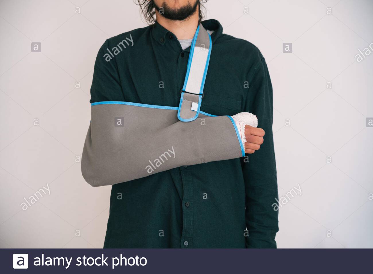 Bandaged Arm High Resolution Stock Photography and Images - Alamy
