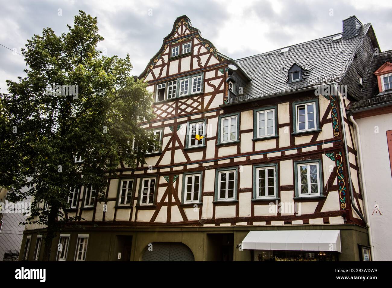 Old town of Montabaur in the Westerwald Stock Photo - Alamy