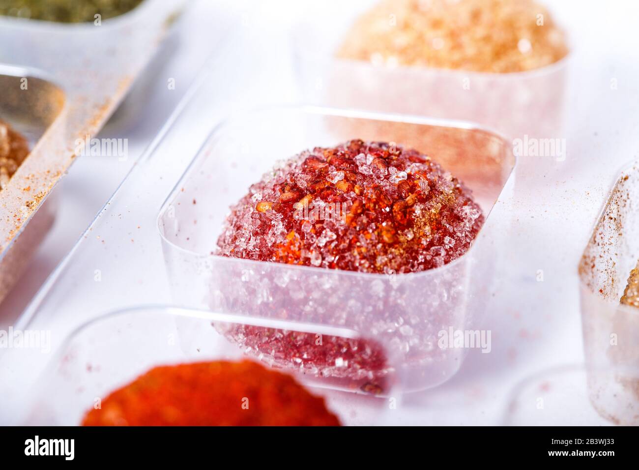 homemade sugar candies isolated on white background Stock Photo - Alamy