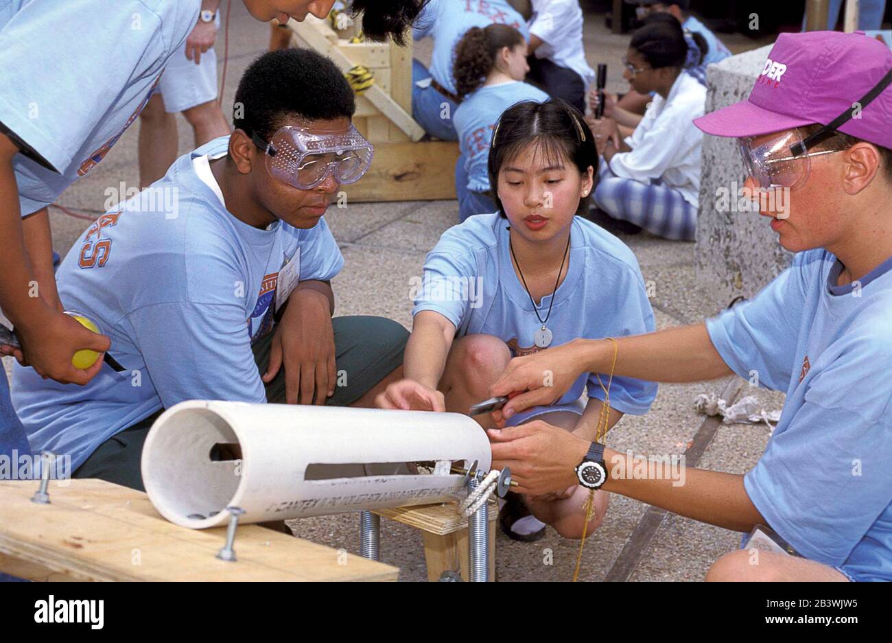 Austin Texas USA: High school students at engineering summer camp at ...