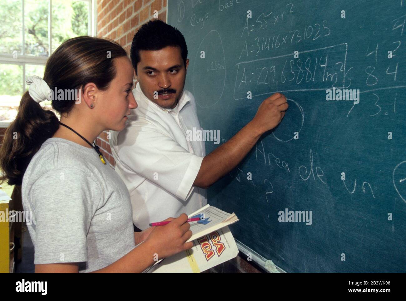 Mexico classroom teen hi-res stock photography and images - Alamy