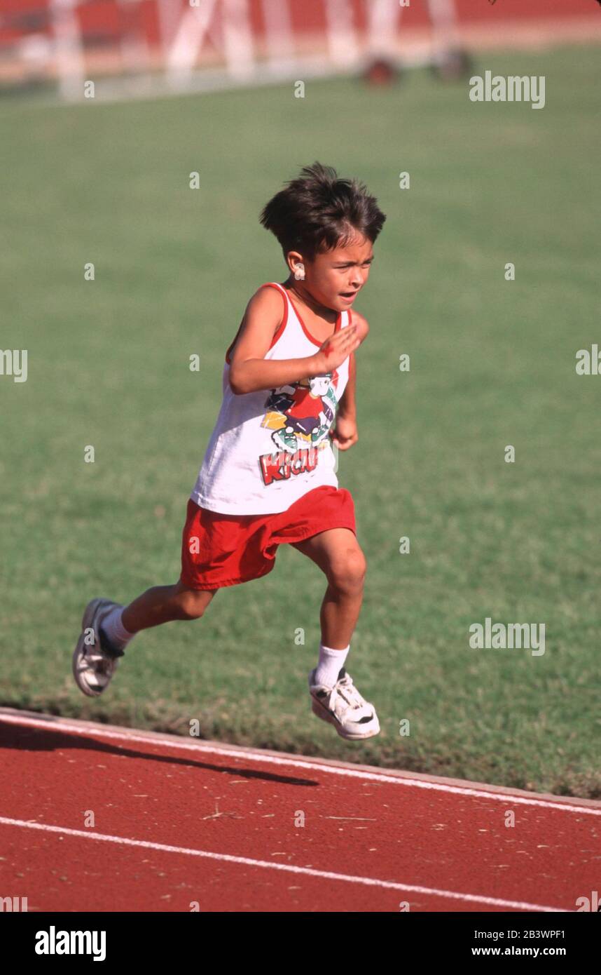 Boy Sprinting High Resolution Stock Photography and Images - Alamy