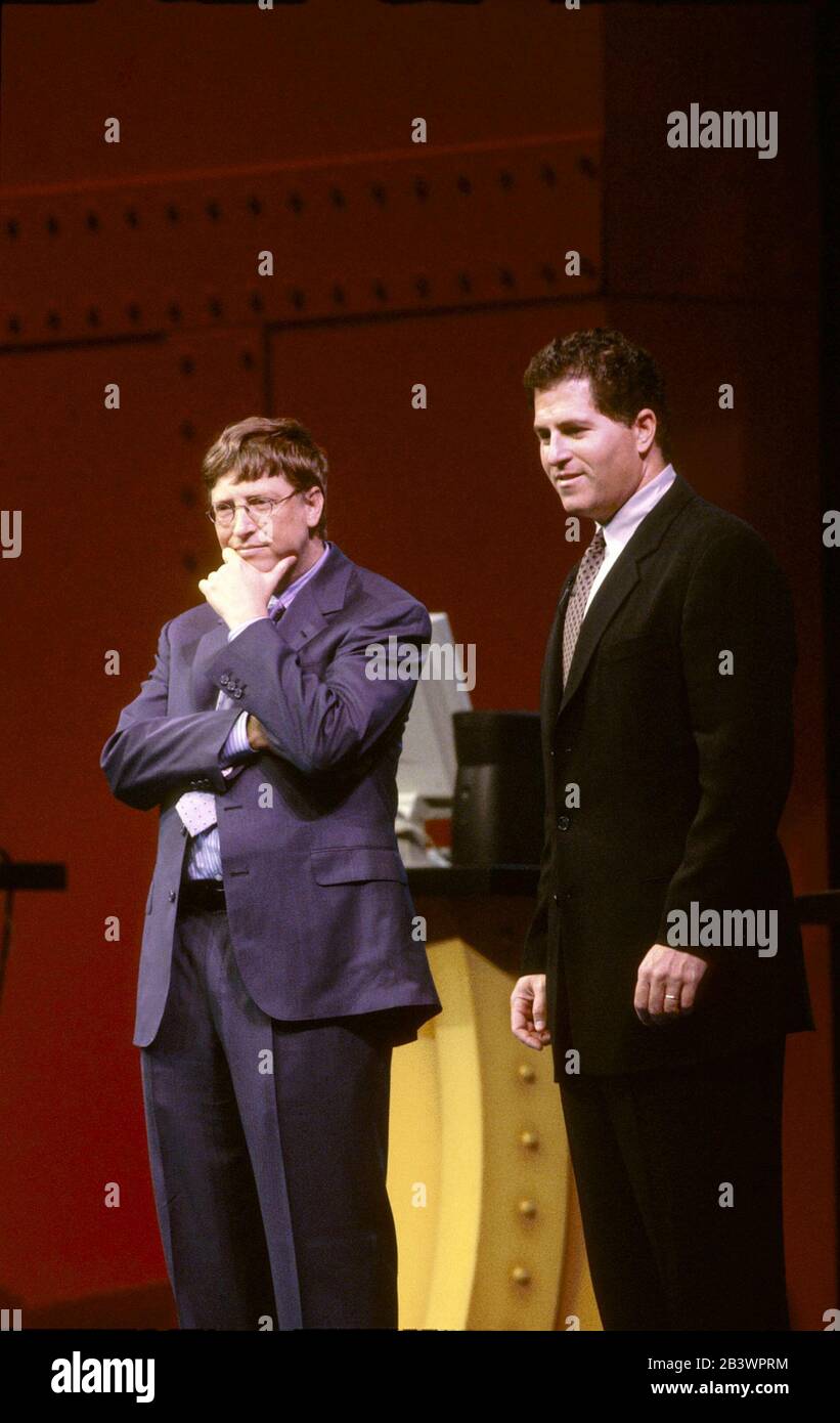 Bill gates microsoft 1999 hi-res stock photography and images - Alamy