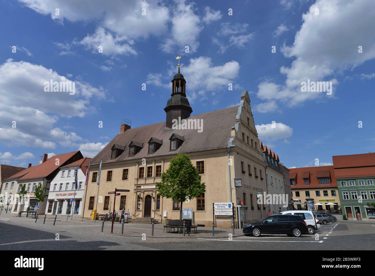 Rathaus, Bad Belzig, Brandenburg, Deutschland Stock Photo - Alamy