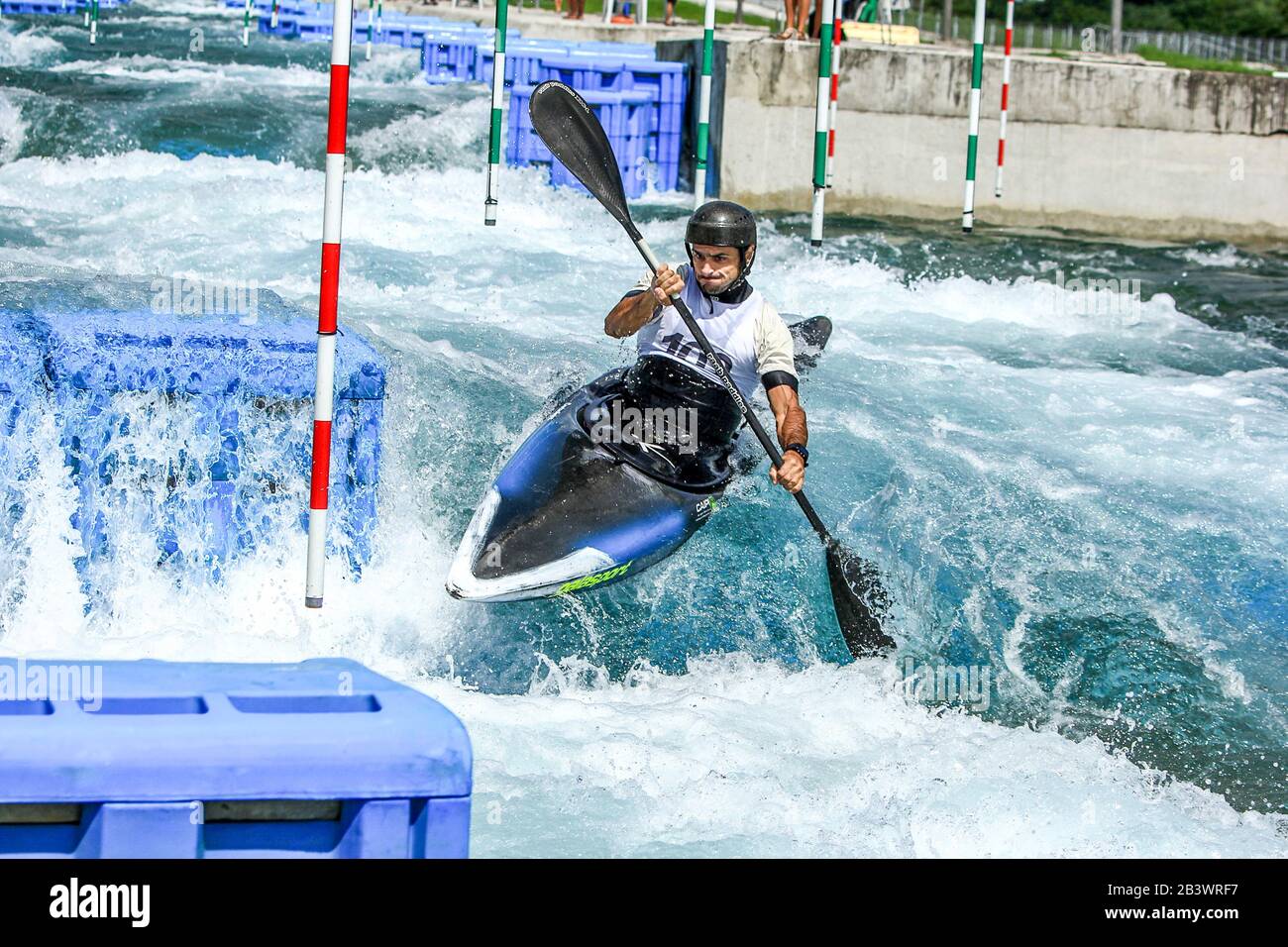 Rio De Janeiro, Brazil. 05th Mar, 2020. National Selective Canoe Slalom ...