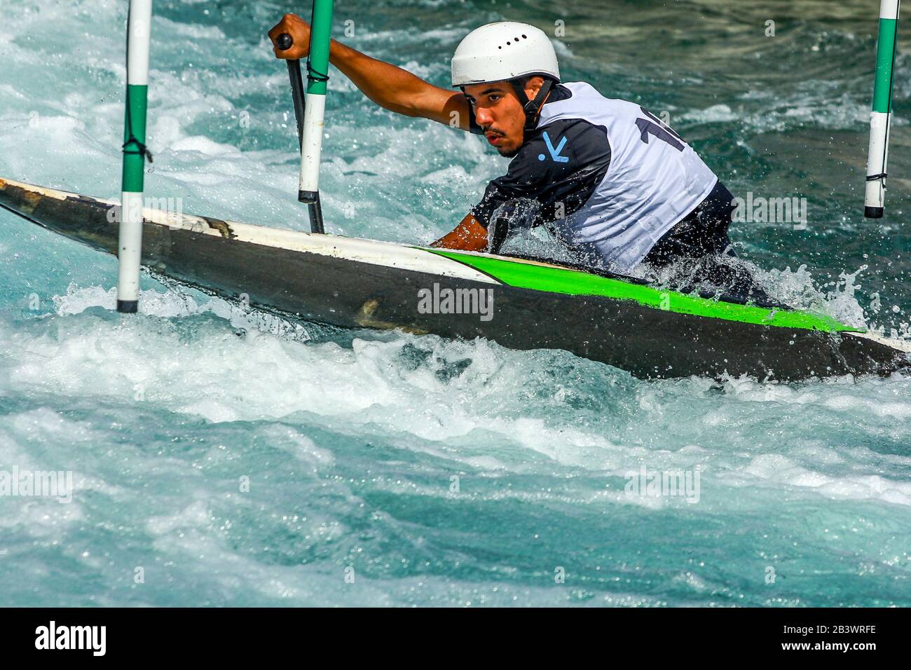 Rio De Janeiro, Brazil. 05th Mar, 2020. National Selective Canoe Slalom ...