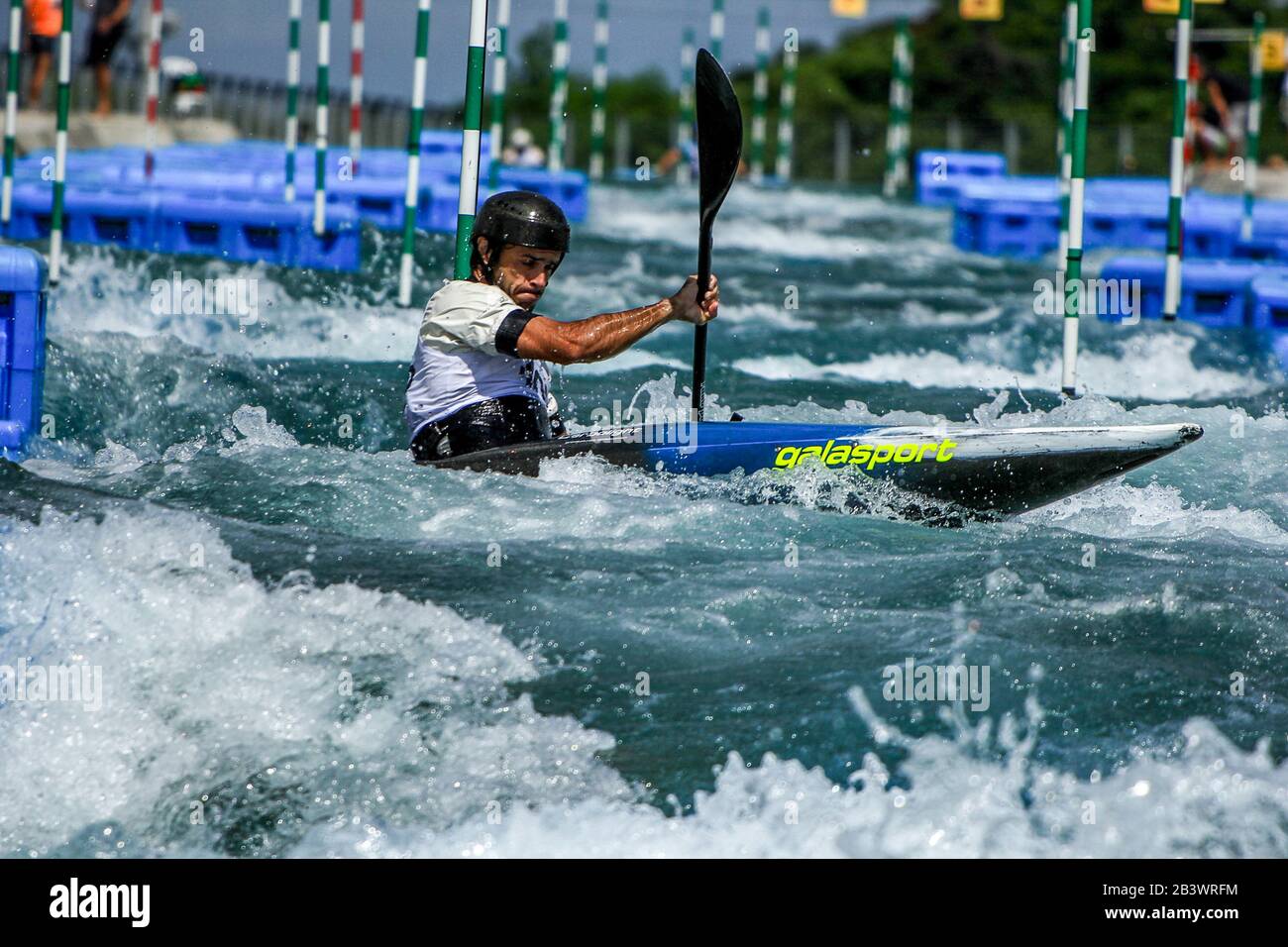 Rio De Janeiro, Brazil. 05th Mar, 2020. National Selective Canoe Slalom ...