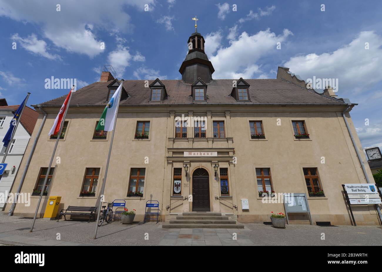 Rathaus, Bad Belzig, Brandenburg, Deutschland Stock Photo - Alamy