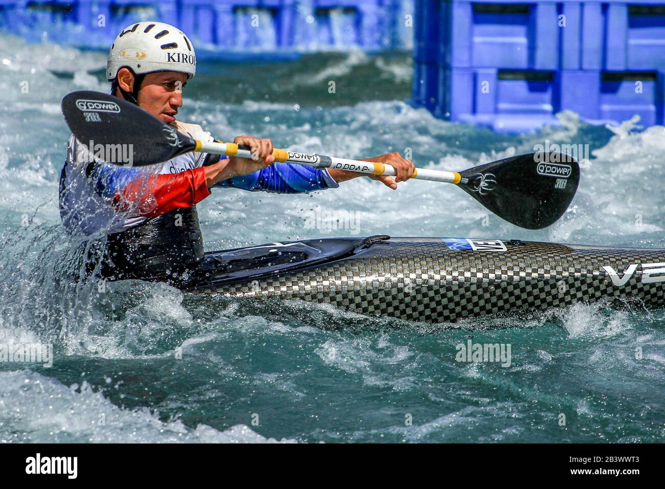 Rio De Janeiro, Brazil. 05th Mar, 2020. National Selective Canoe Slalom ...