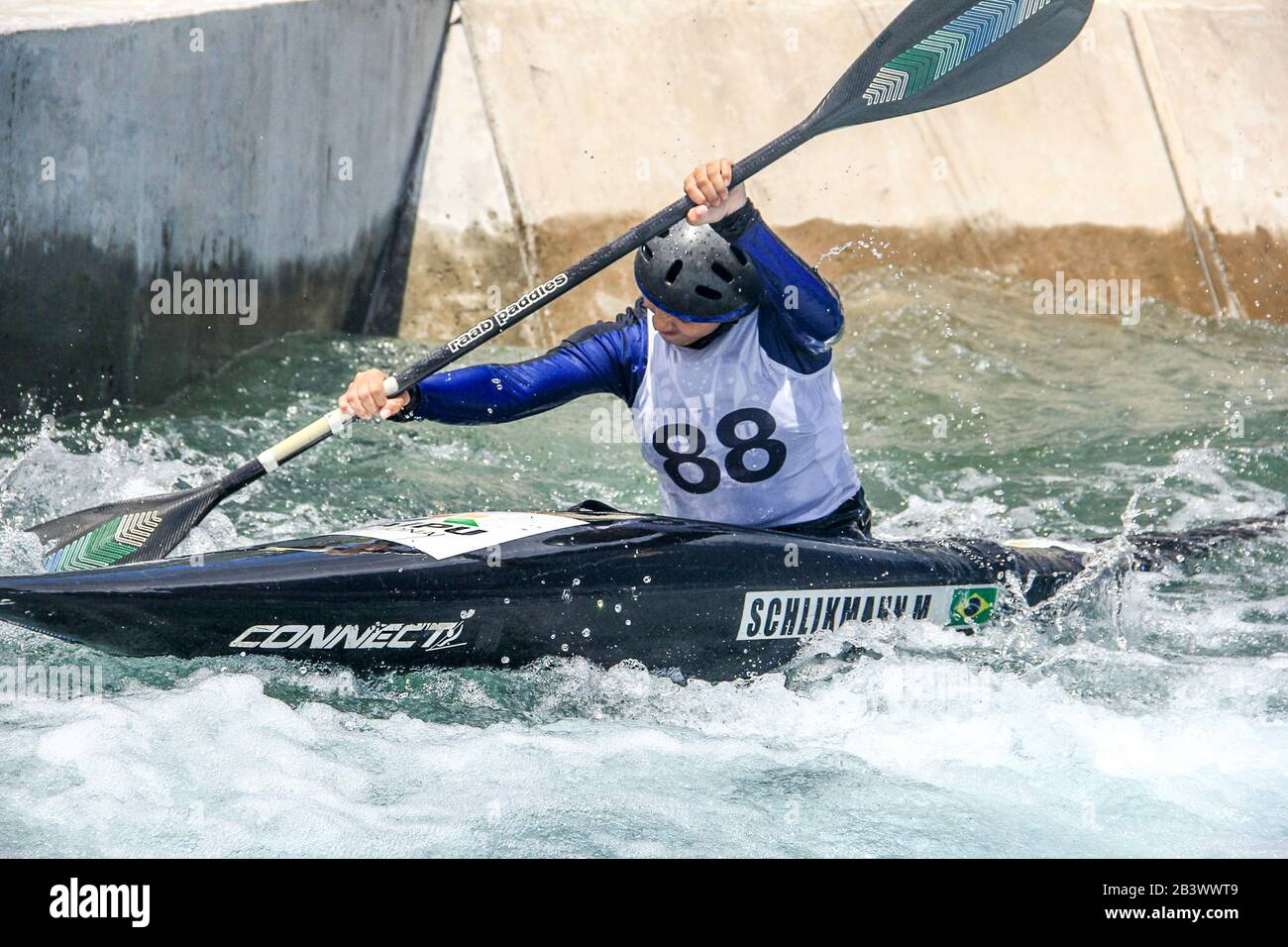 Rio De Janeiro, Brazil. 05th Mar, 2020. National Selective Canoe Slalom ...