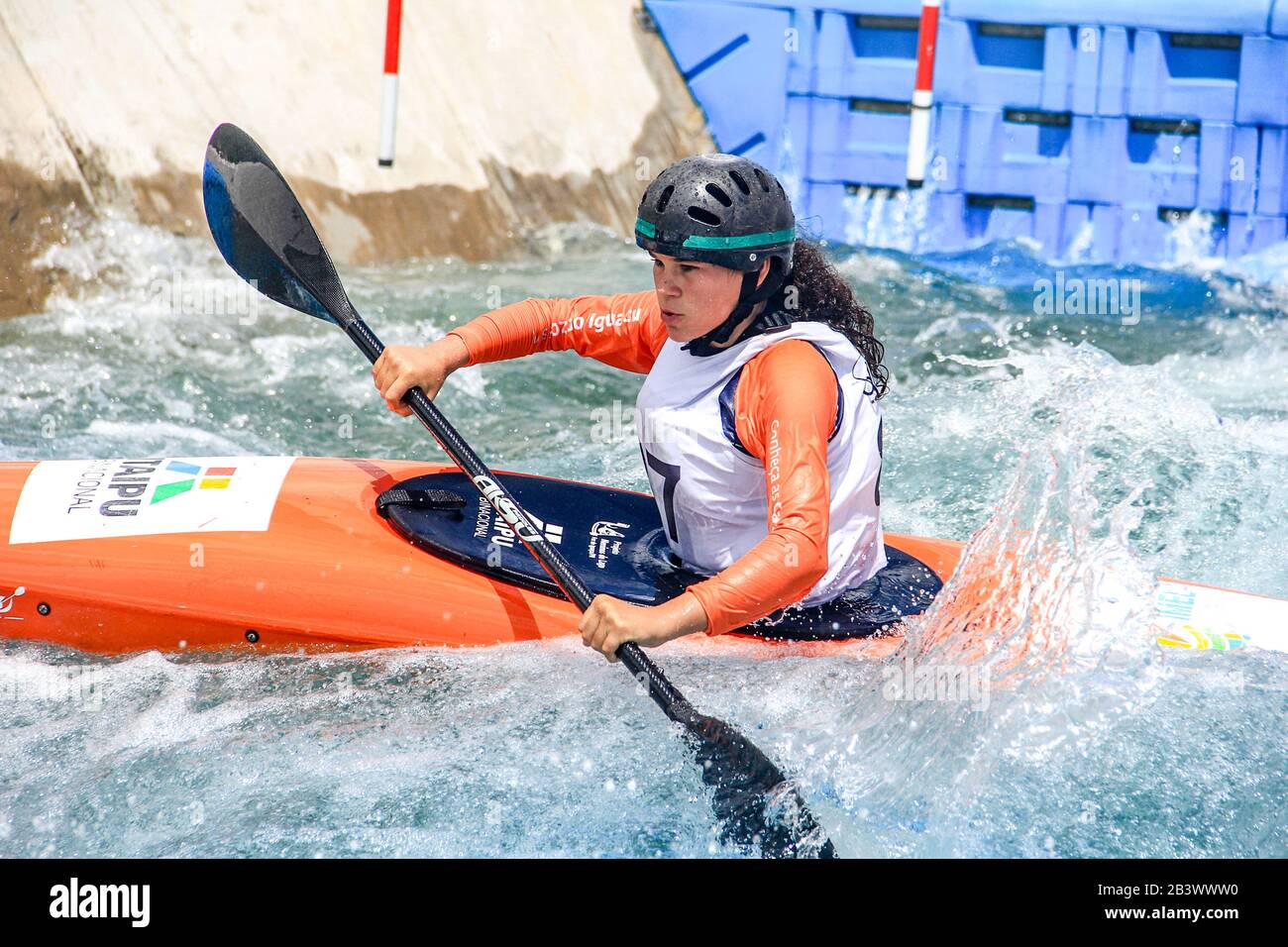 Rio De Janeiro, Brazil. 05th Mar, 2020. National Selective Canoe Slalom ...