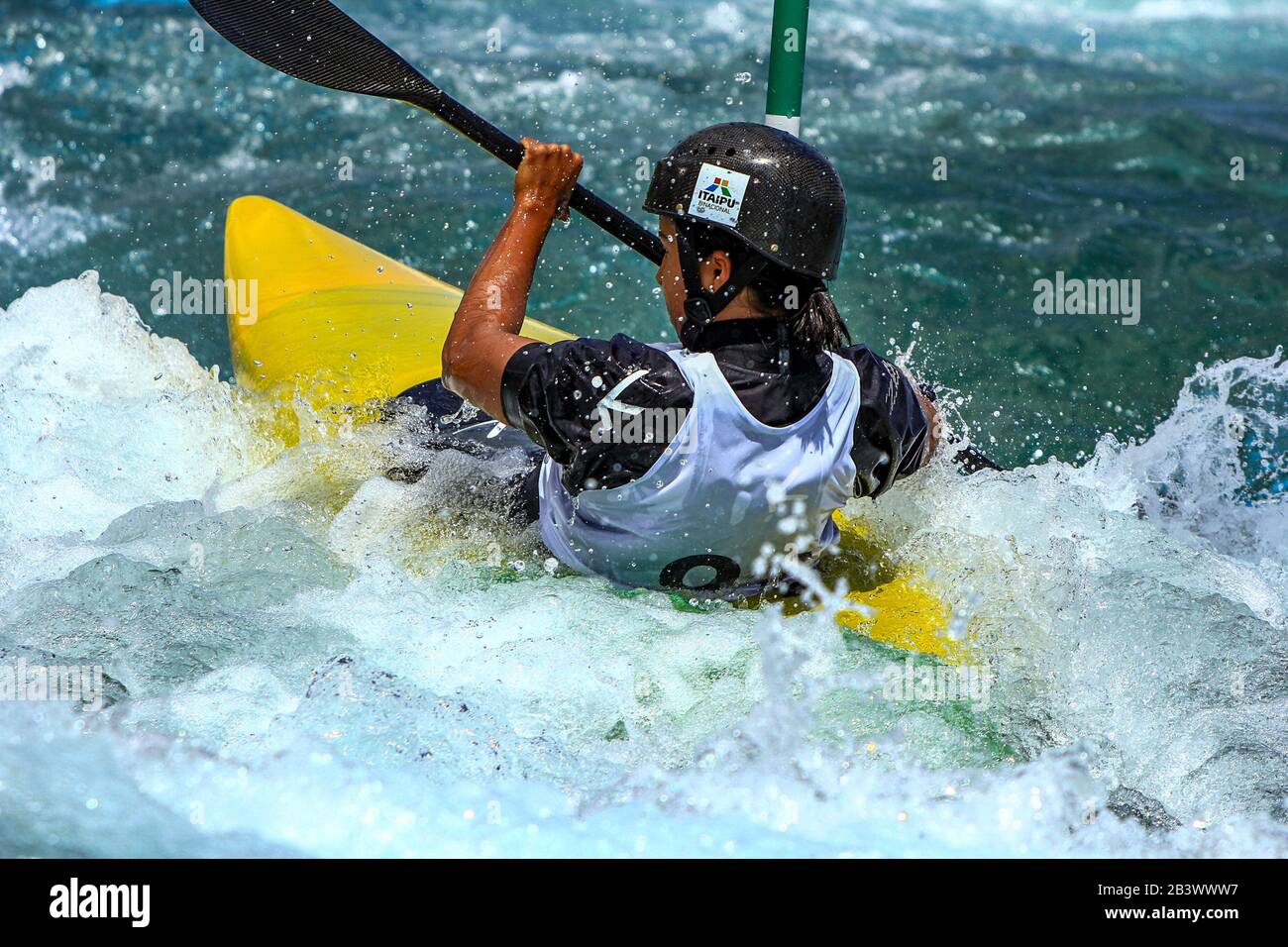Rio De Janeiro, Brazil. 05th Mar, 2020. National Selective Canoe Slalom ...