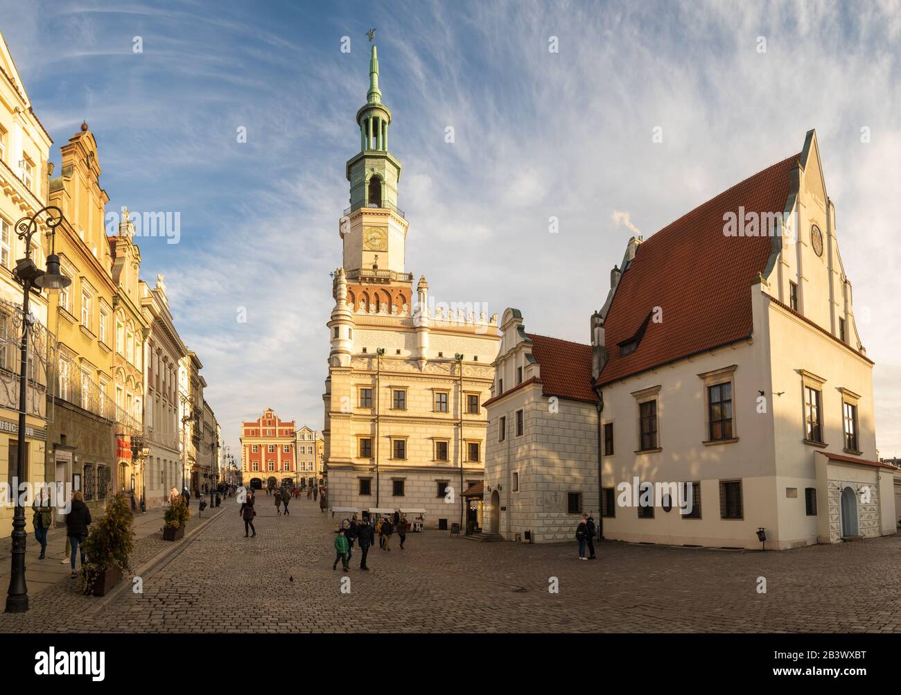 Town hall on the main square hi-res stock photography and images - Alamy
