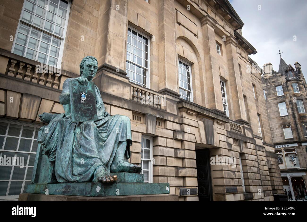 The High Court on Edinburgh's Royal Mile Stock Photo - Alamy