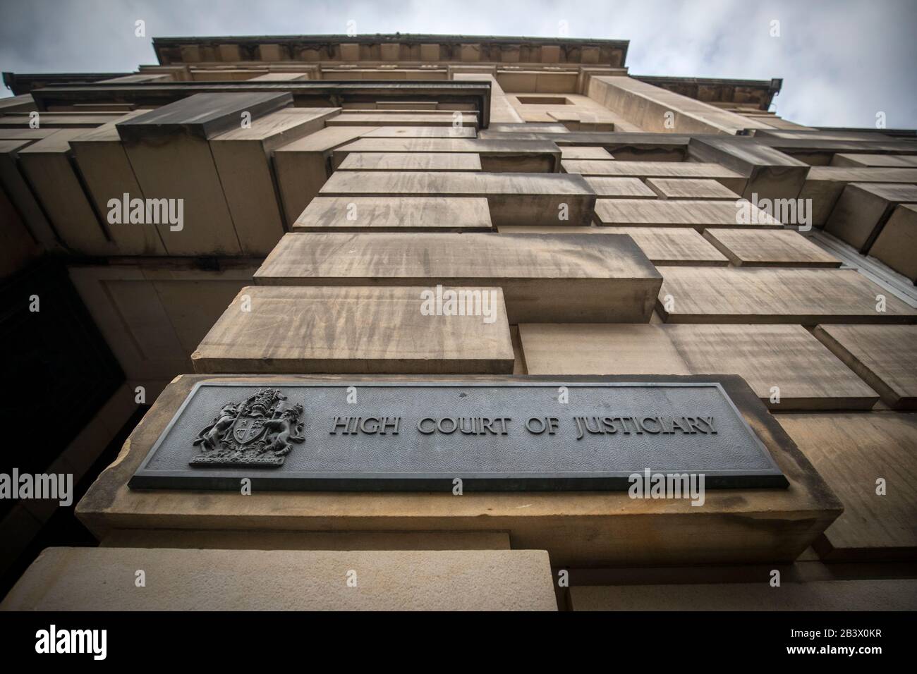 The High Court on Edinburgh's Royal Mile Stock Photo - Alamy