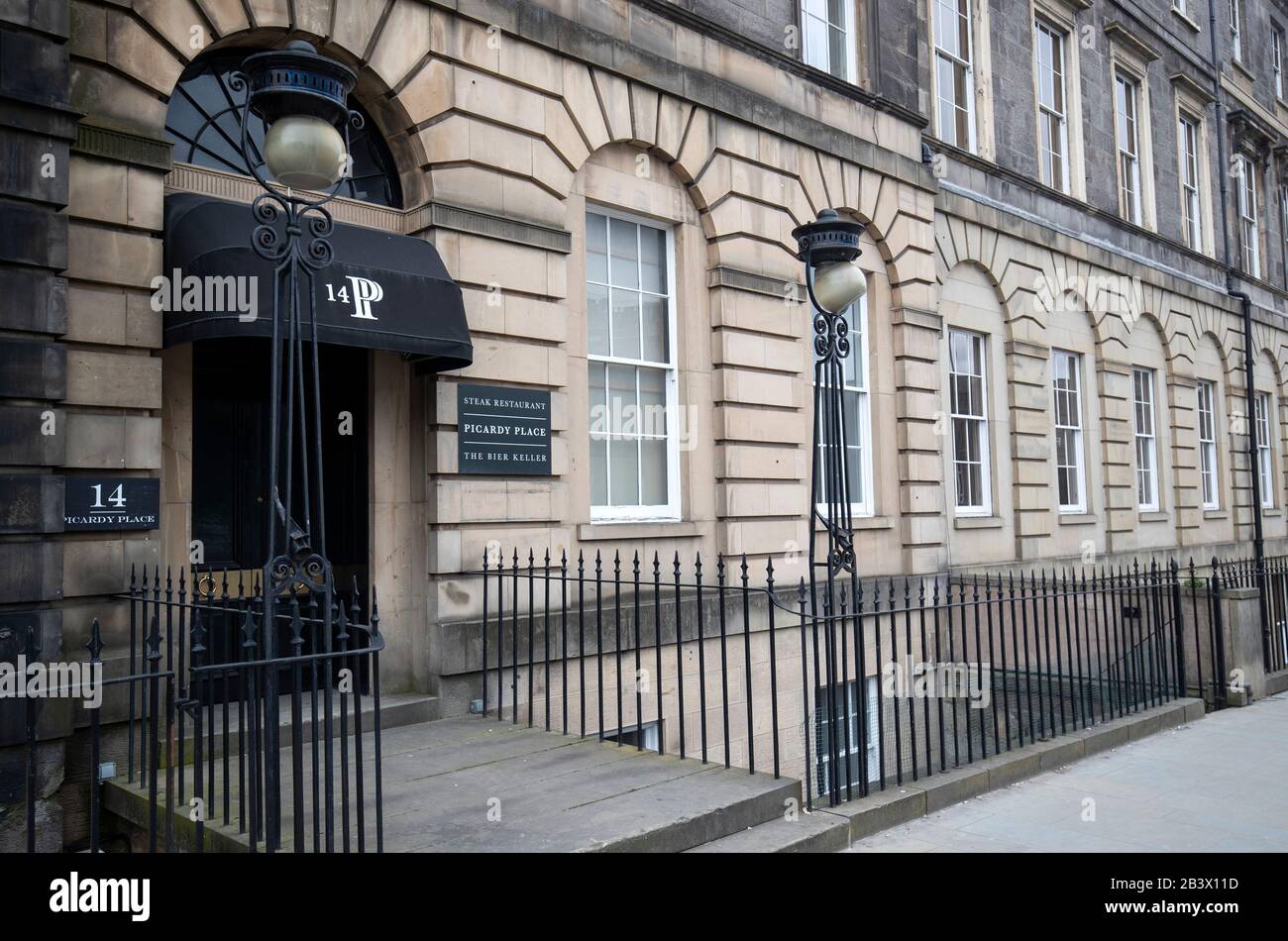 Picardy place edinburgh hi-res stock photography and images - Alamy