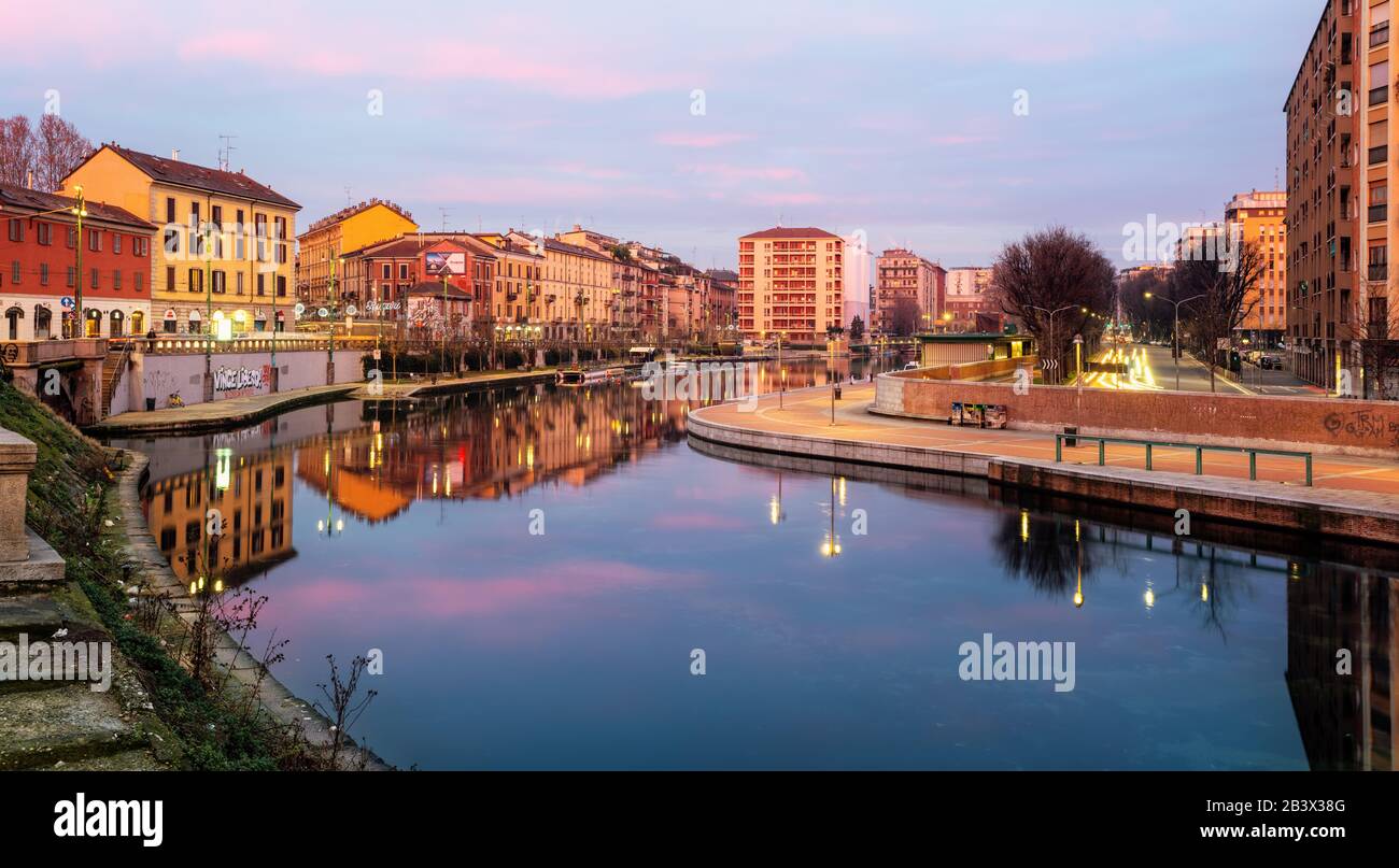 Milan town hi-res stock photography and images - Alamy