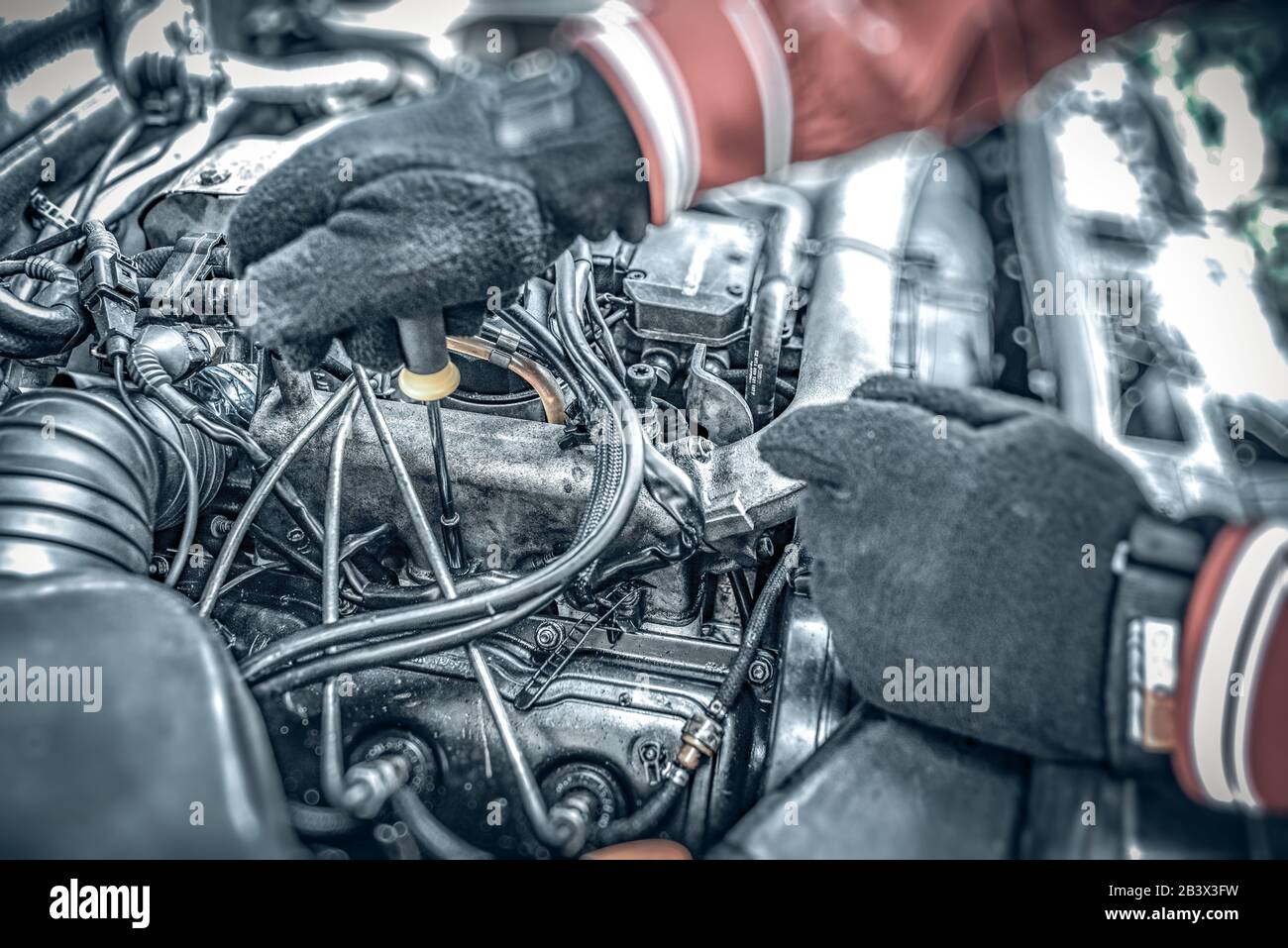 Engine failure man work hi-res stock photography and images - Alamy