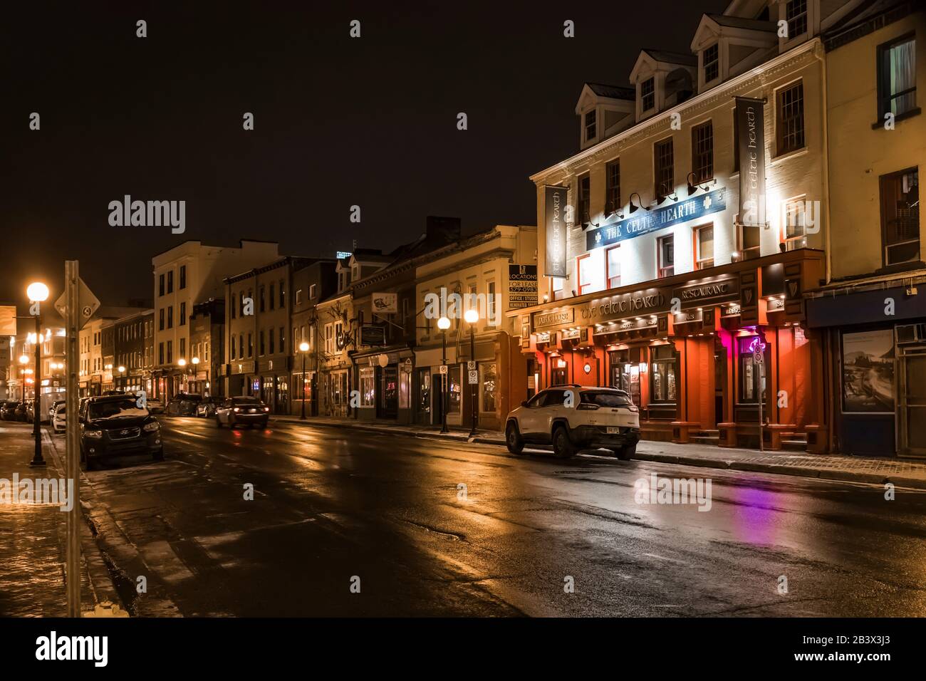 St johns streetscape newfoundland hi-res stock photography and images ...
