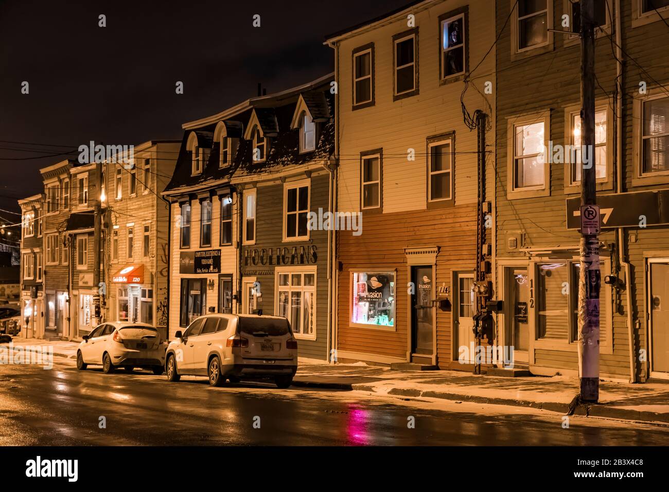 Buildings in downtown st johns hi-res stock photography and images - Alamy