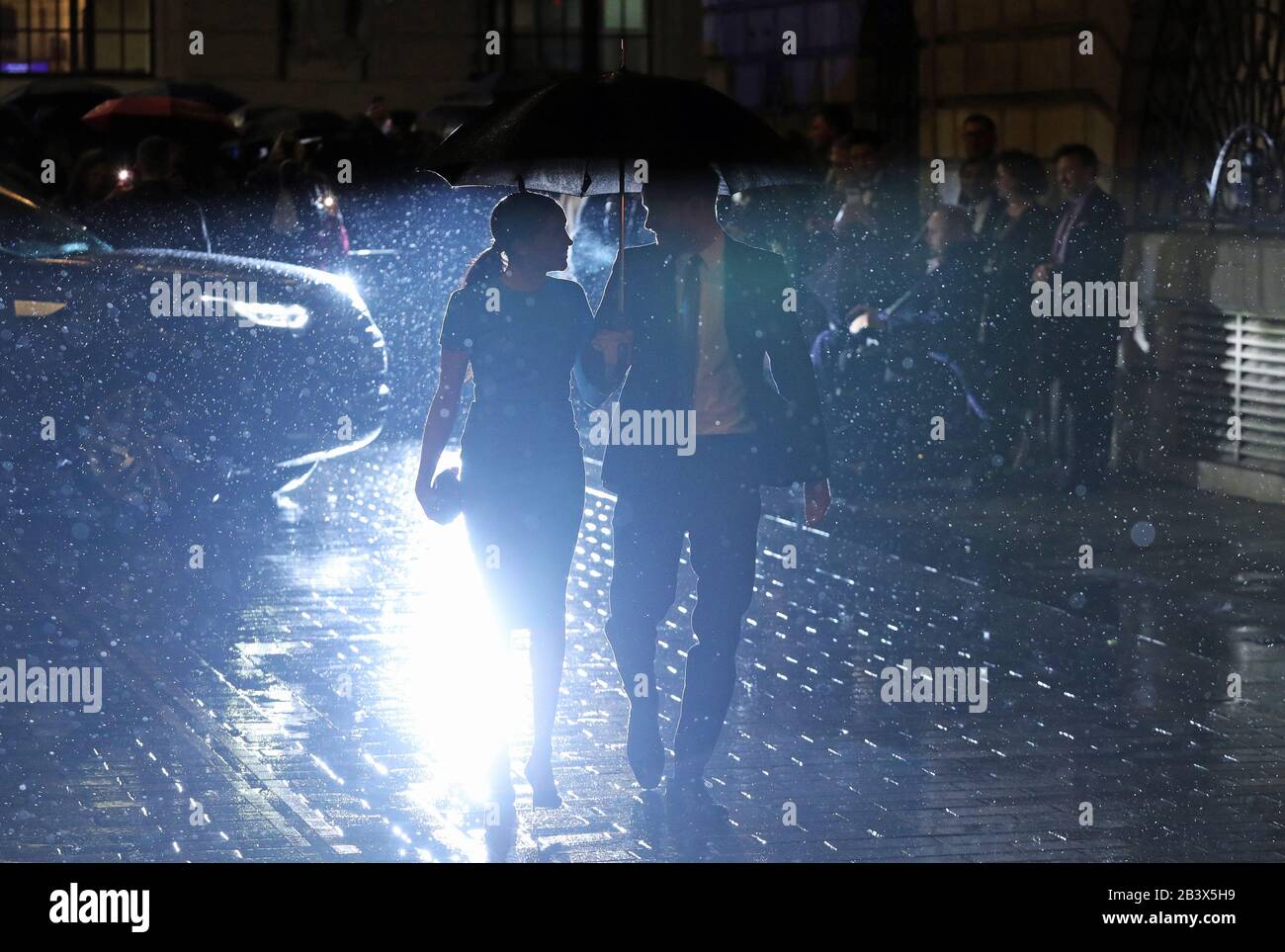 The Duke and Duchess of Sussex arrive at Mansion House in London to ...