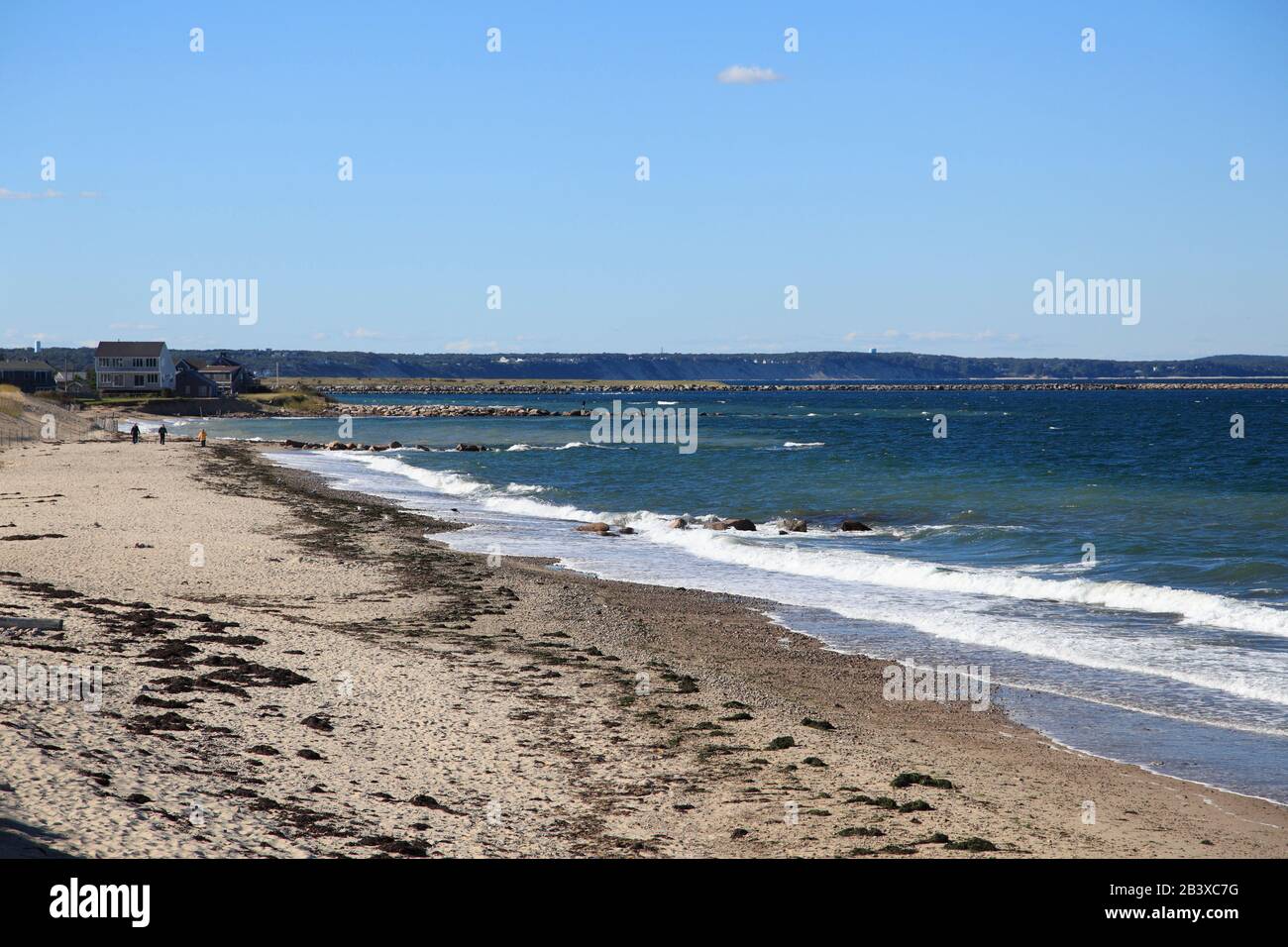 Town Neck Beach, Cape Cod Bay, Sandwich, Cape Cod, New England ...
