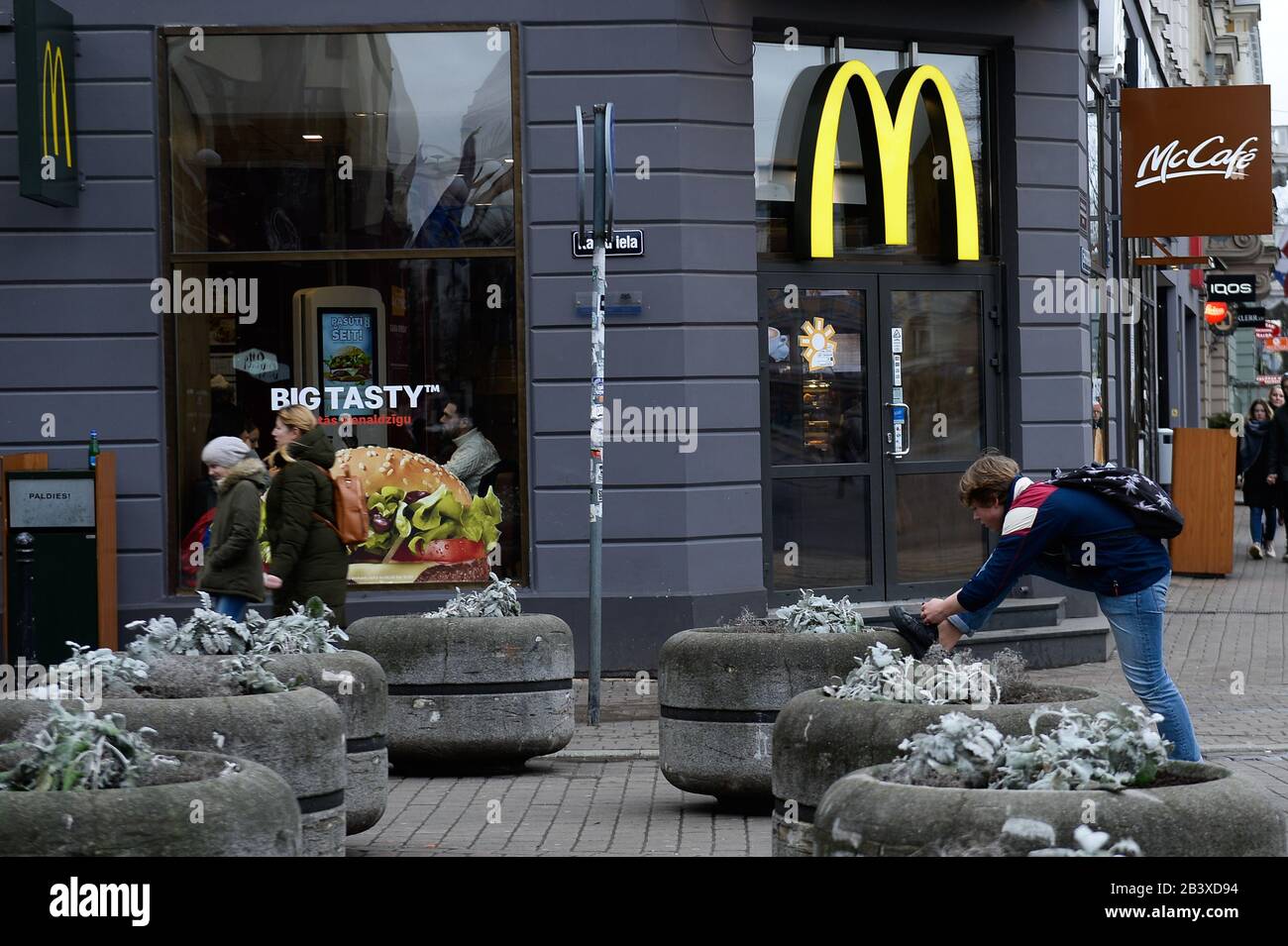 Mcdonalds riga hi-res stock photography and images - Alamy