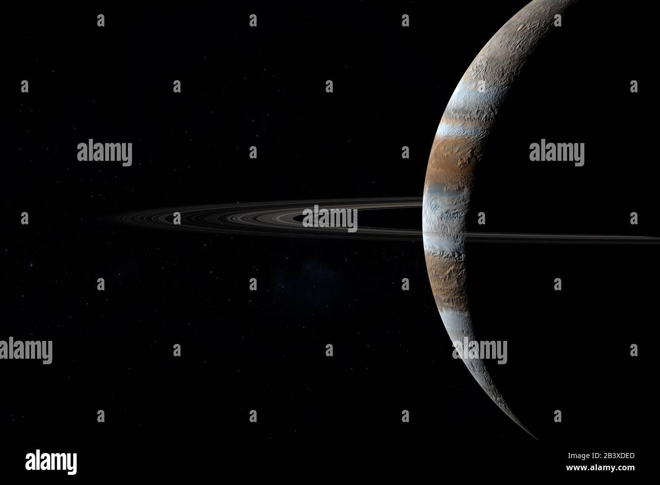 Planet jupiter rings hi-res stock photography and images - Alamy